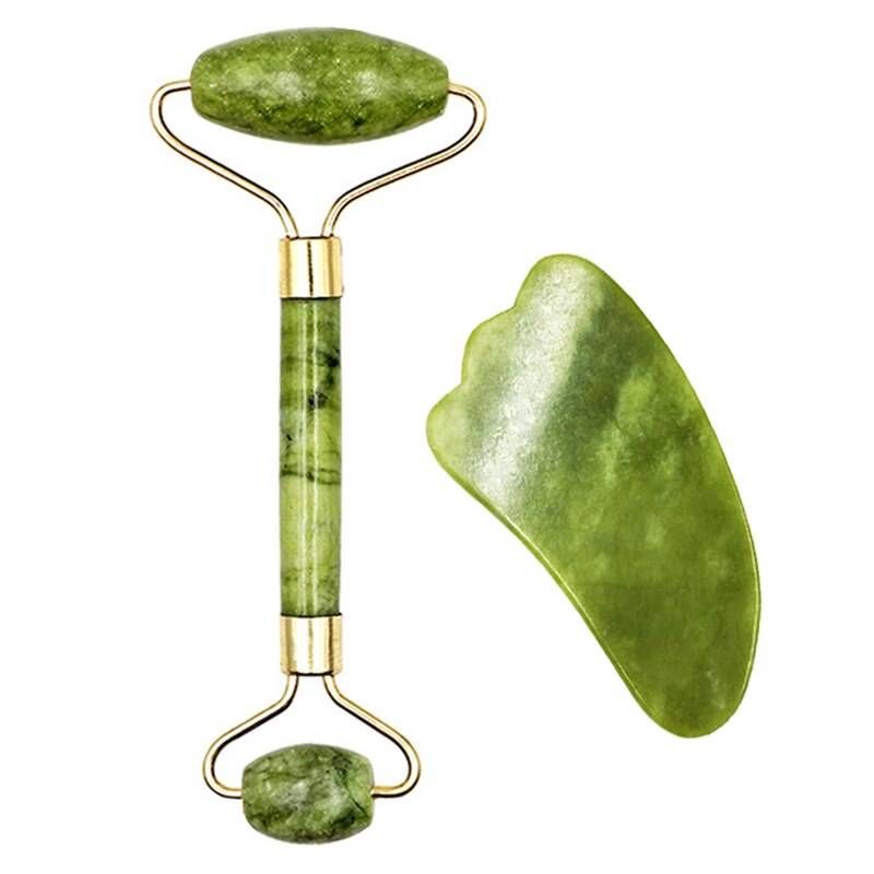 Natural Jade Stone Face Massager